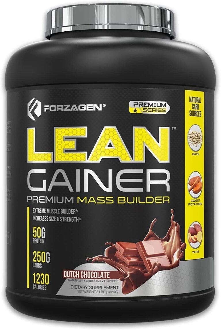 FORZAGEN Lean Muscle Mass Gainer Protein Powder...